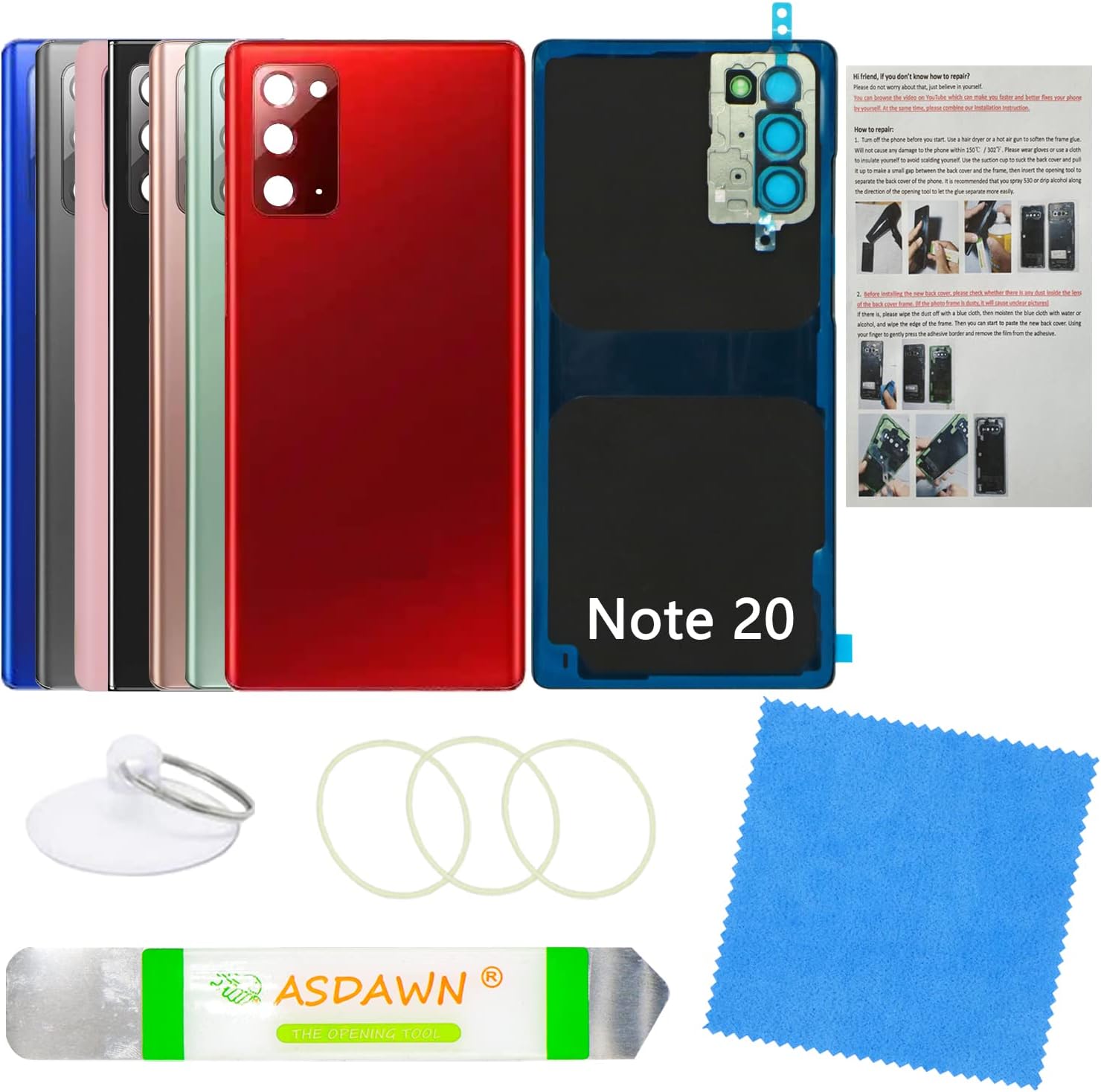 Amazon.com: OLED for Samsung Note 20 Screen Replacement for Samsung ...
