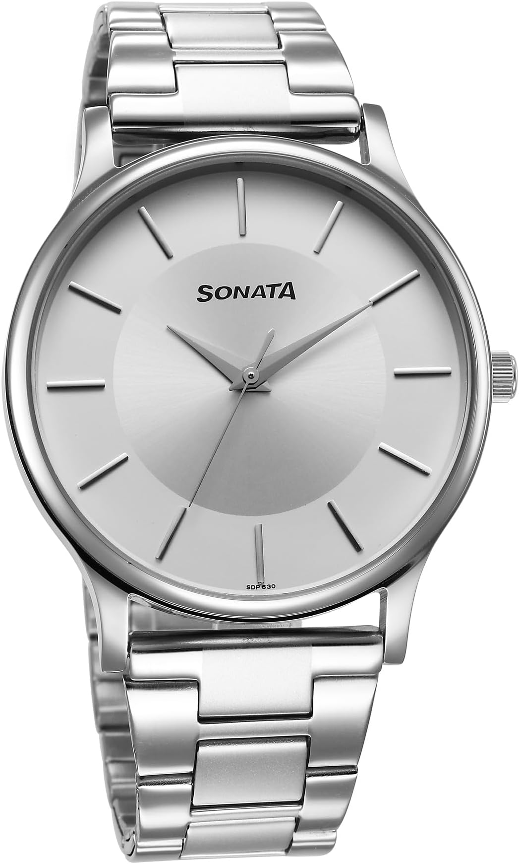 Sonata Aspire Quartz Analog Silver Dial Stainless Steel Strap Watch for ...