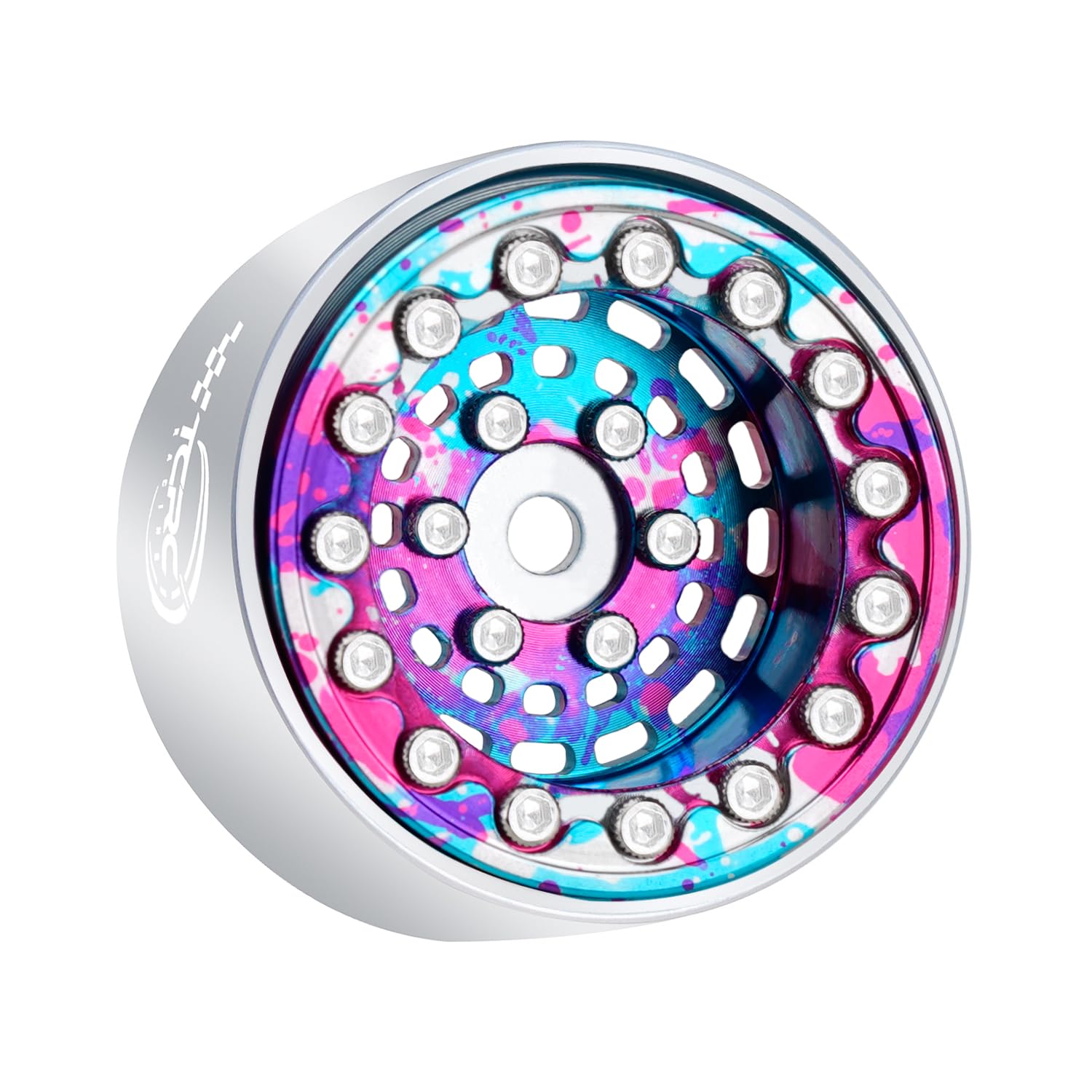 Amazon.com: TCRC 4PCS Splash Anodizing Aluminum Deep Dish 1.0 Inch ...