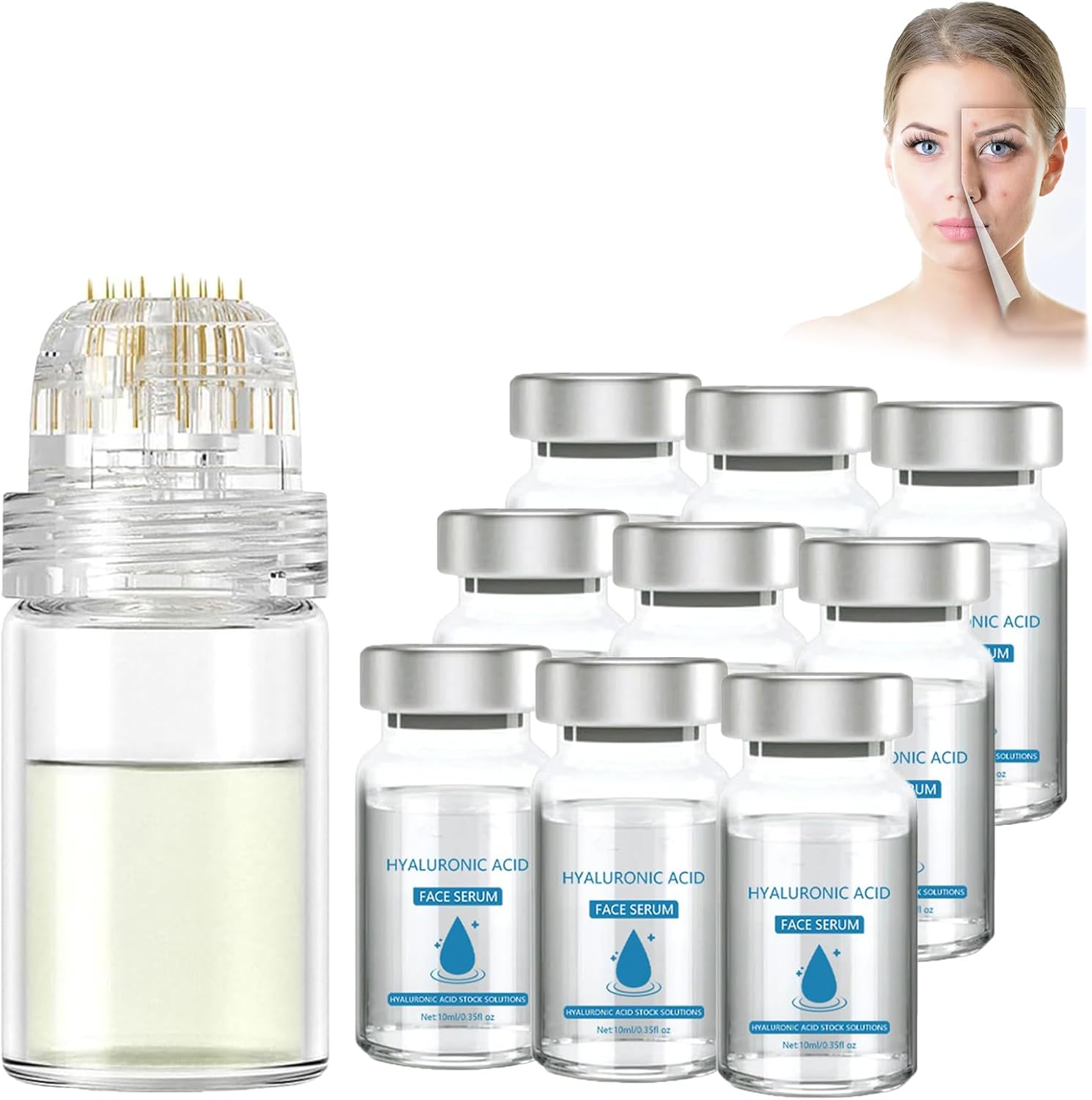 Micro Infusion System for Lips Face,Facial Serum Micro System,Micro ...