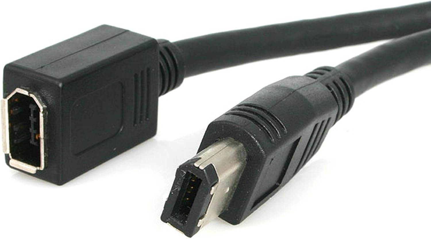 StarTech.com 6 ft. i.Link IEEE-1394 FireWire Extension Cable 6 to 6 Pin ...