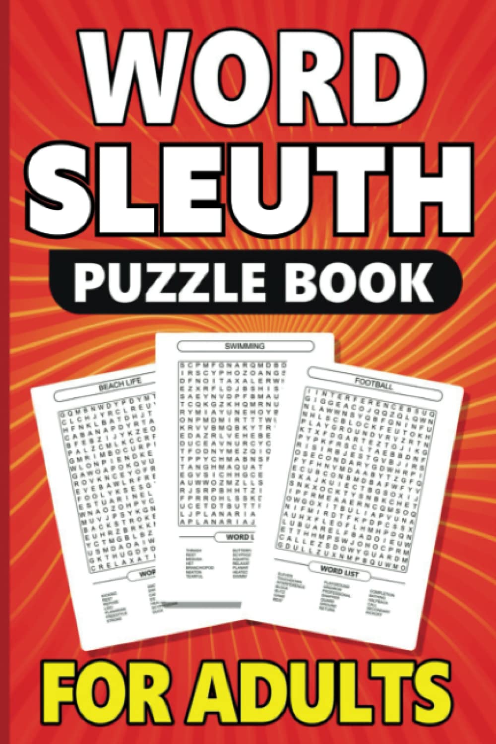 Word Sleuth: A Word Search Puzzle Book for Adults: Challenge Your Brain ...