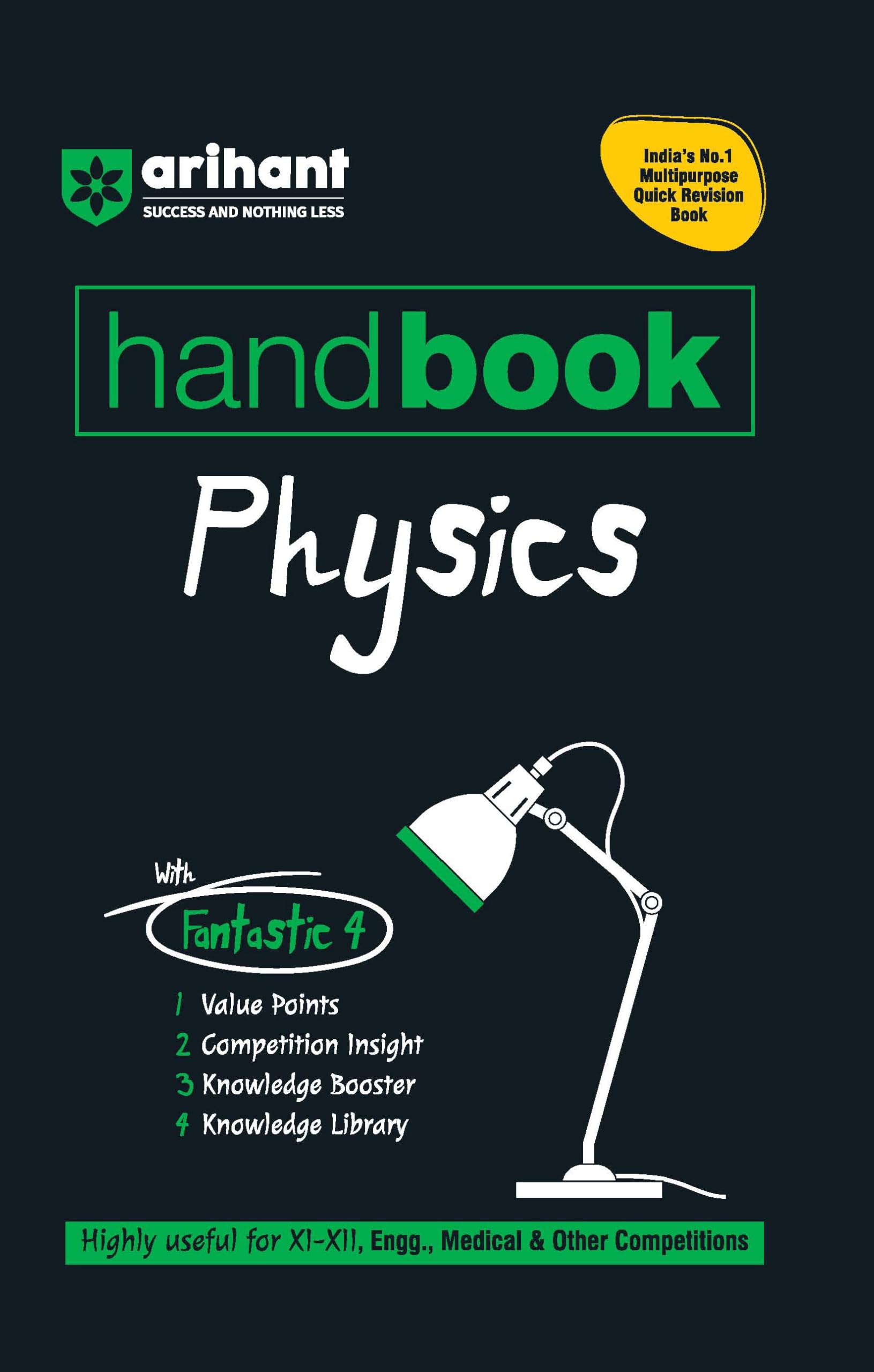 Buy Arihant Handbook Physics for class 11th - 12th| Engineering ...