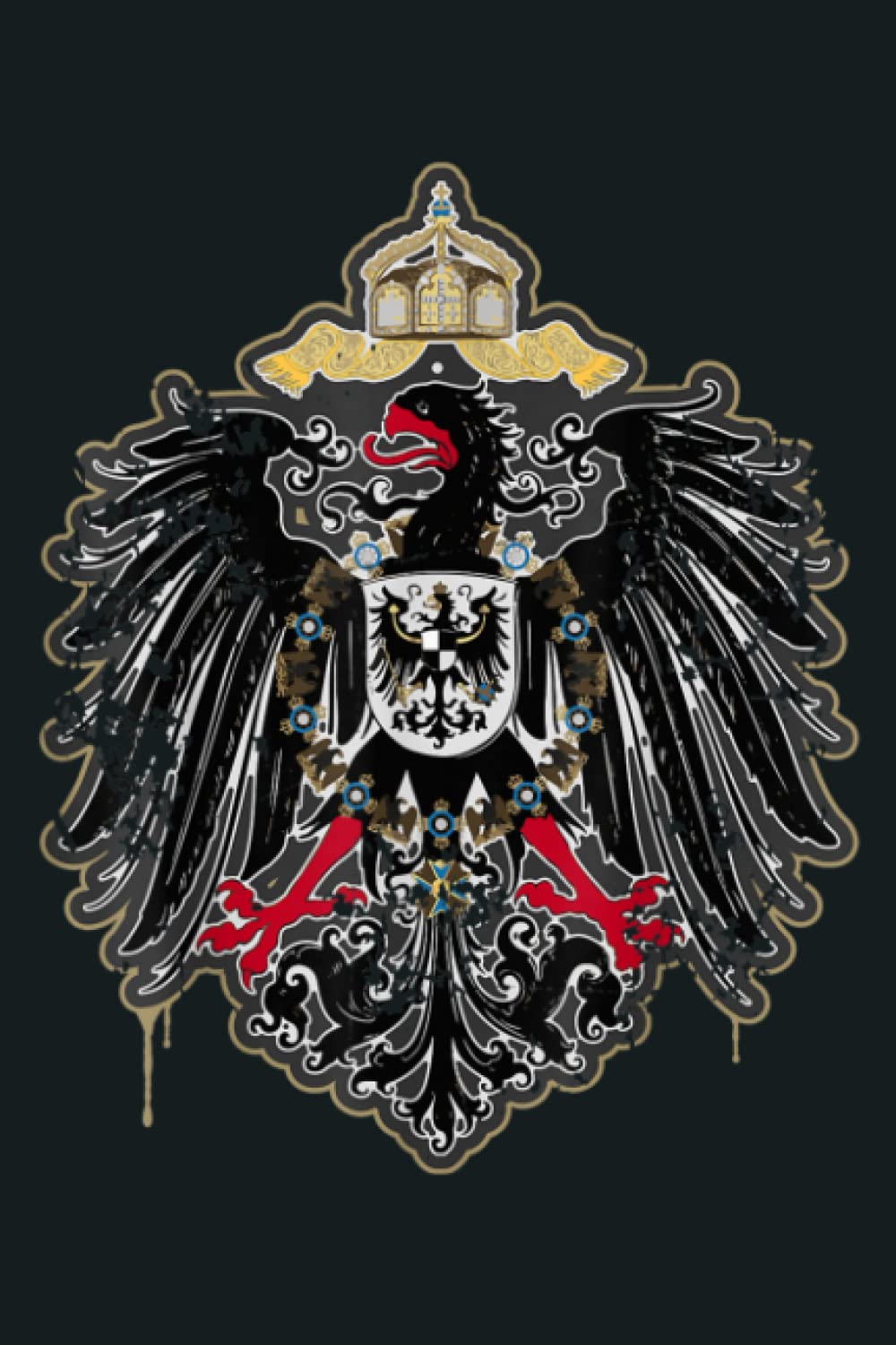 Imperial German Eagle Germany, Empire. An Imperial War Ensign
