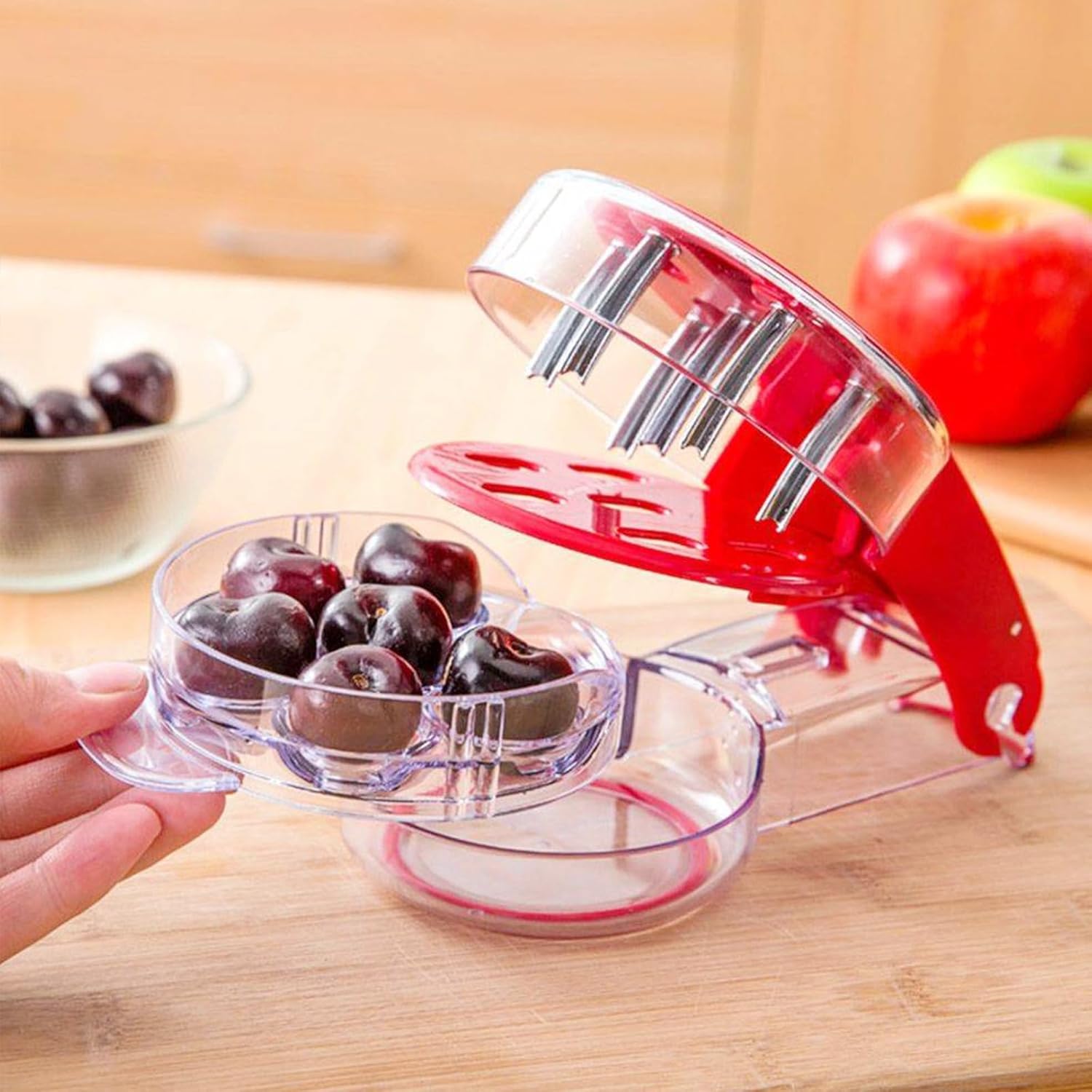 Amazon.com: Cherry Pitter Tool,Portable Cherry Pitter,Removes 6 Cherry ...
