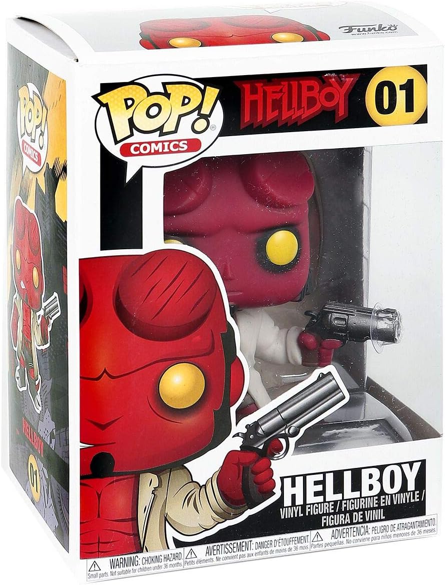 Amazon.com: Pop Hellboy Vinyl Figure : Funko: Toys & Games