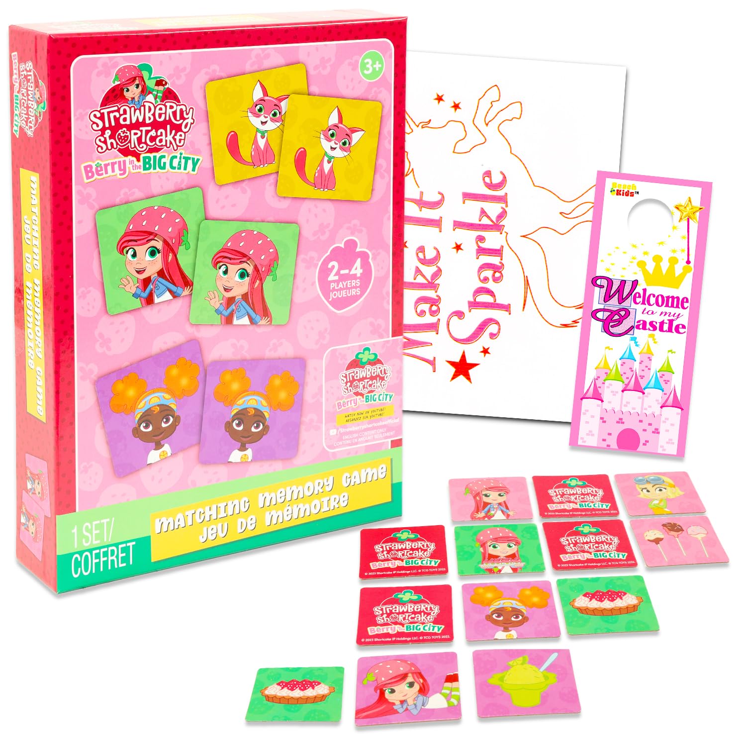 Amazon.com: Strawberry Shortcake Memory Game - Strawberry Shortcake ...