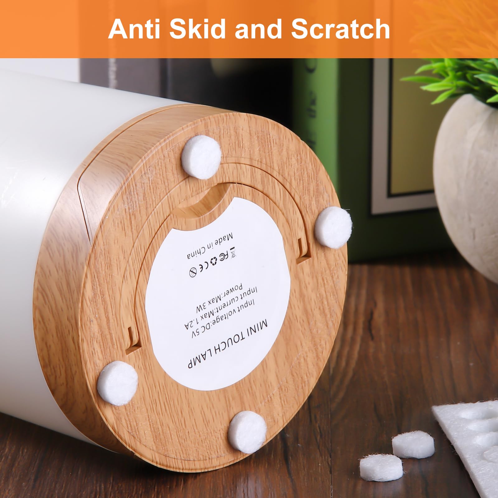 Felt Cabinet Door Bumpers Self Adhesive Felt Pads 100 PCS Felt Cabinet