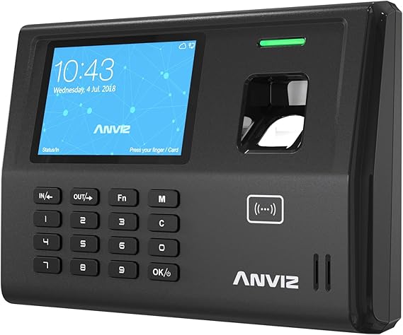 ANVIZ EP300-ID Pro BT- WiFi Detección de Presencia: biométrico ...