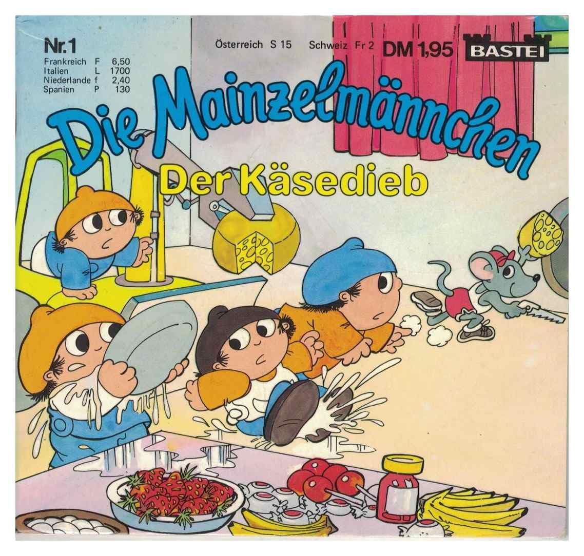 Die Mainzelmännchen Nr. 1: Der Käsedieb. Minibuch. : Wolf Gerlach ...