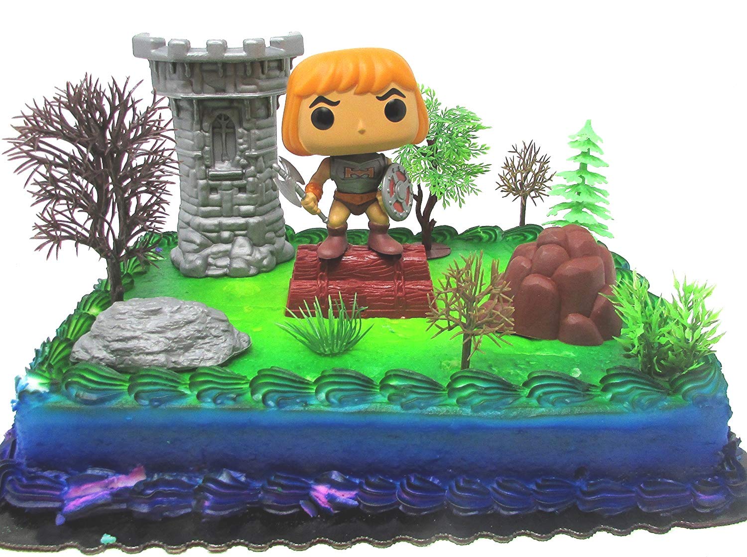 Masters Of The Universe Deluxe He Man Cake Topper Set | Desertcart Bahamas