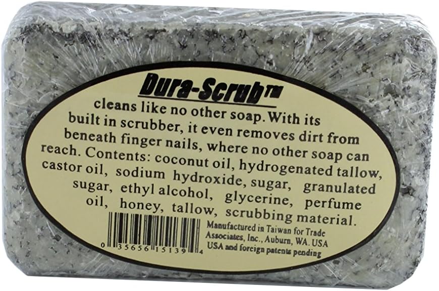 Amazon.com : Mechanics Soap Bar - 5 Ounce Citrus Scented Exfoliating ...