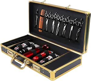 Amazon.com: Barber Carrying Case,Portable Travel Case Professional Hair ...