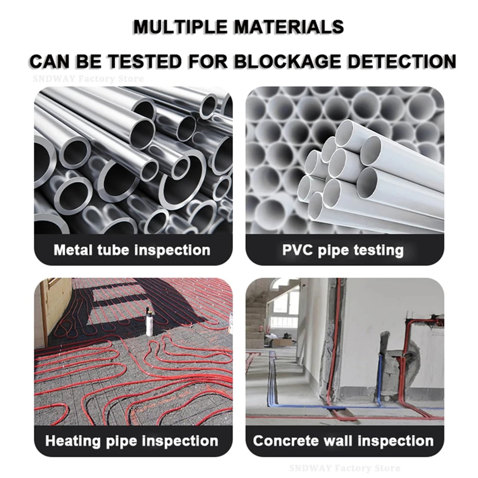 Snapklik.com : Pipeline Blockage Detector Locator, 20M Electromagnetic ...
