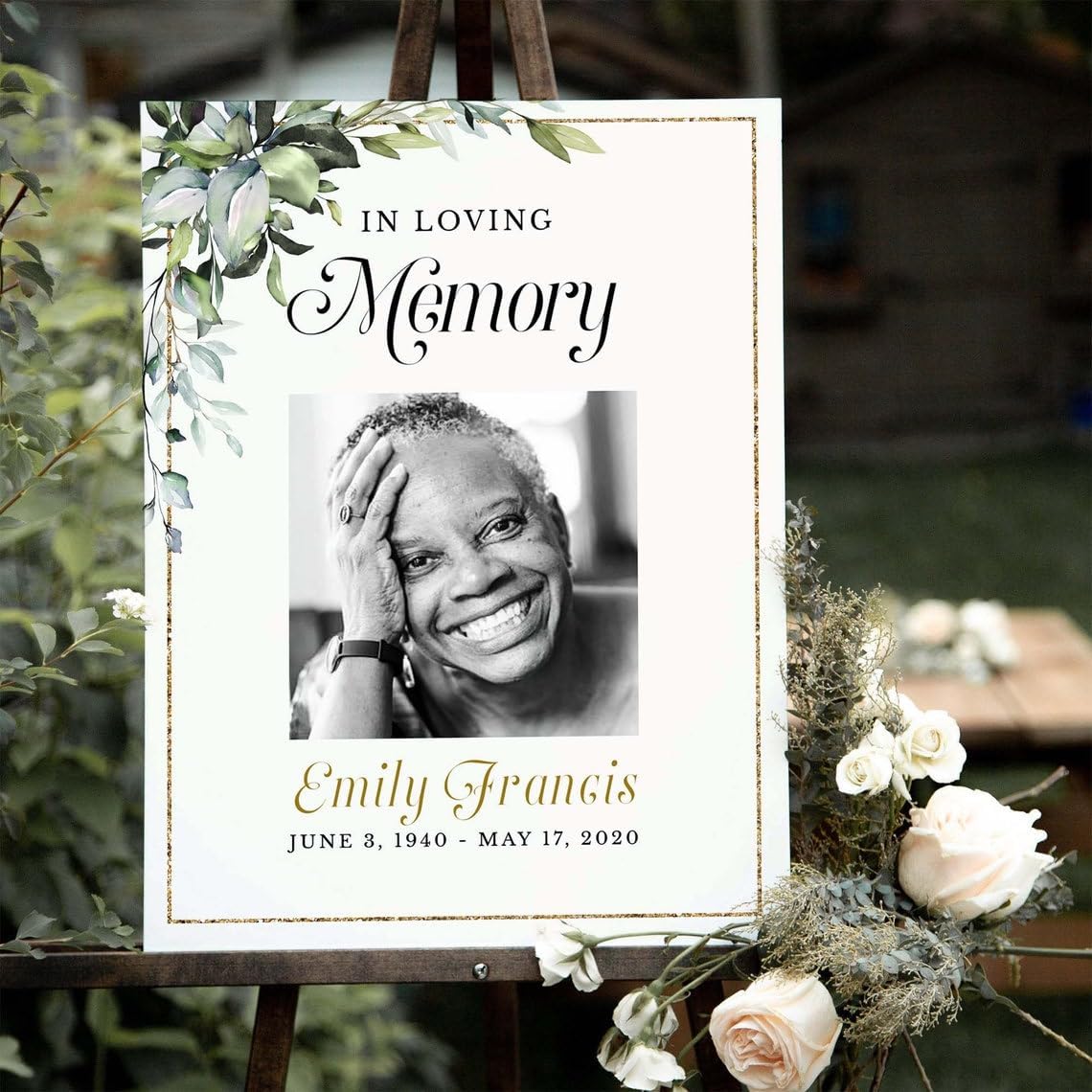 Amazon.com : DODOFLY Personalized Memorial Sign, Customizable Welcome ...