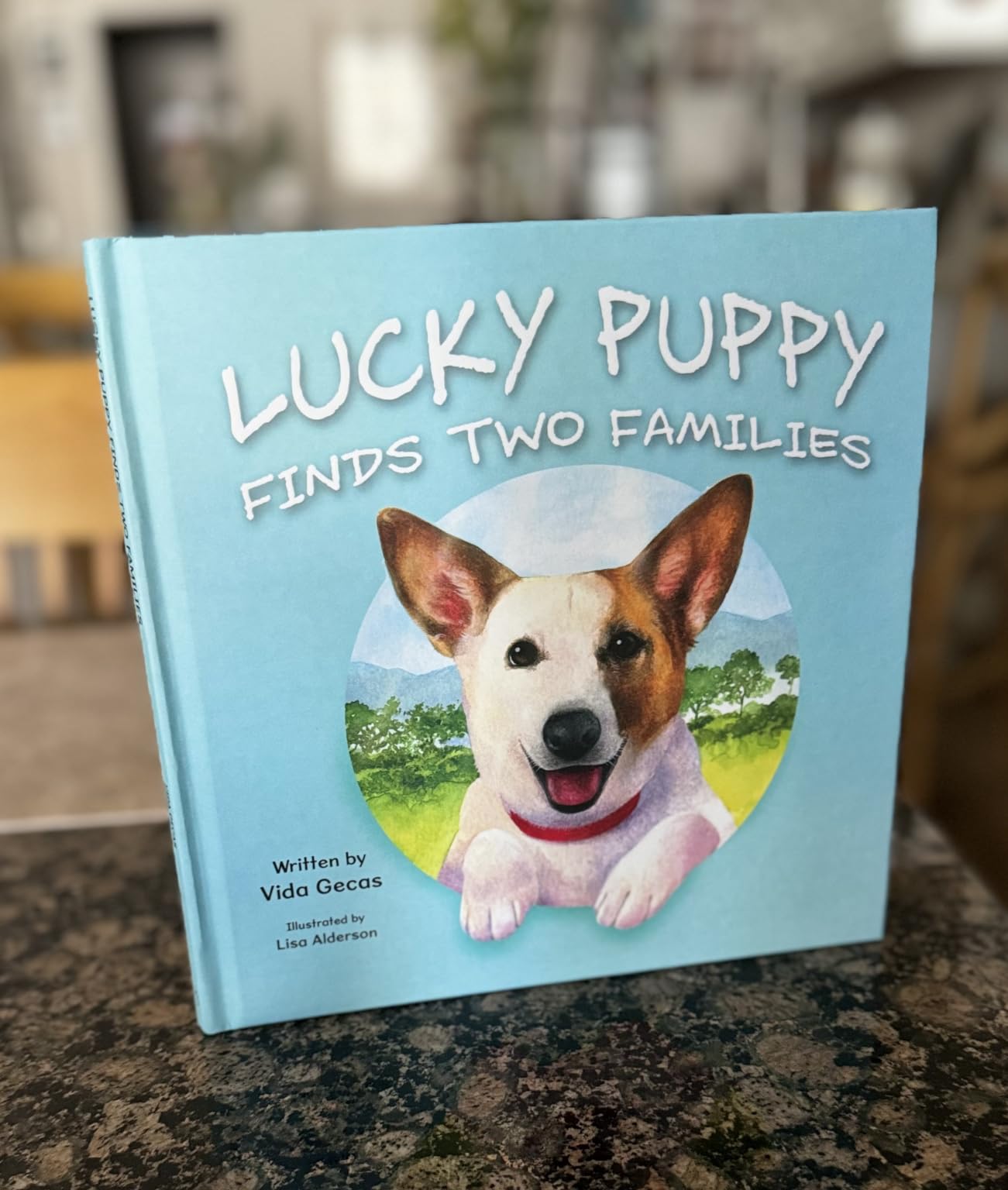 Lucky Puppy Finds Two Families: Gecas, Vida, Alderson, Lisa ...