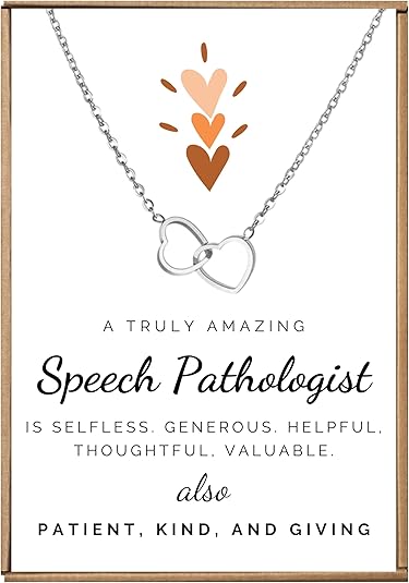Amazon.com: VIY Personal Card Speech pathologist gifts for women, Slp ...