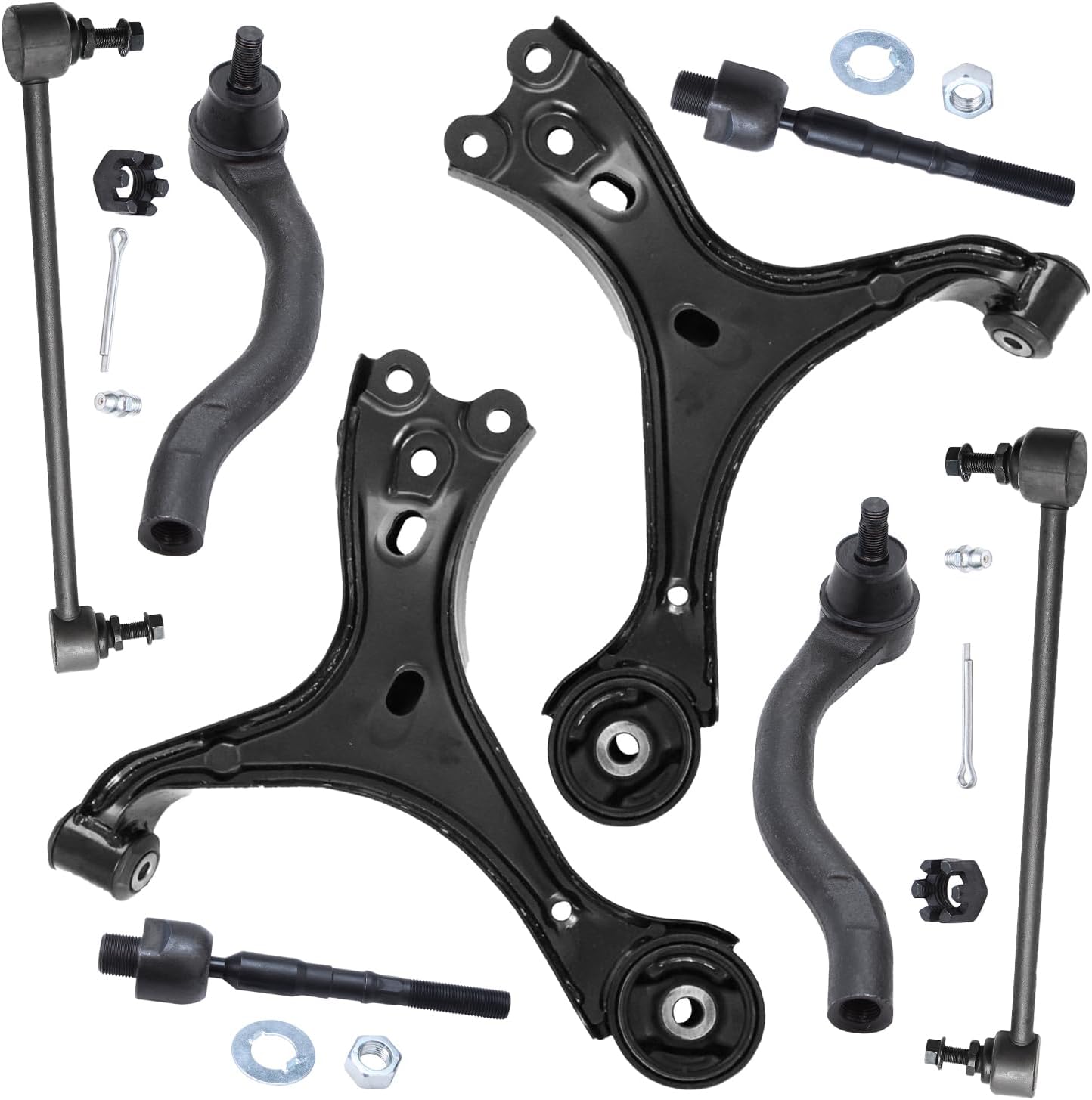 Amazon.com: Detroit Axle - 8pc Front End Suspension Kit for Acura 2013-2015 ILX 2012-2015 Honda ...