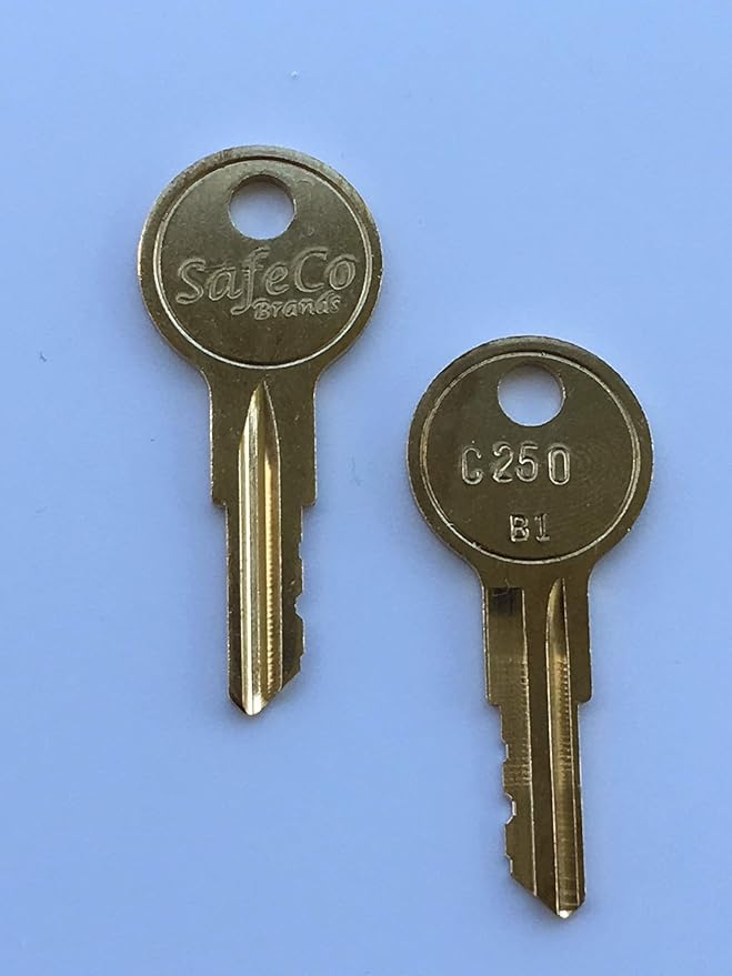 SafeCo Brands Crown Fork Lift Keys Key # C250 17015 2-Keys - Amazon.com