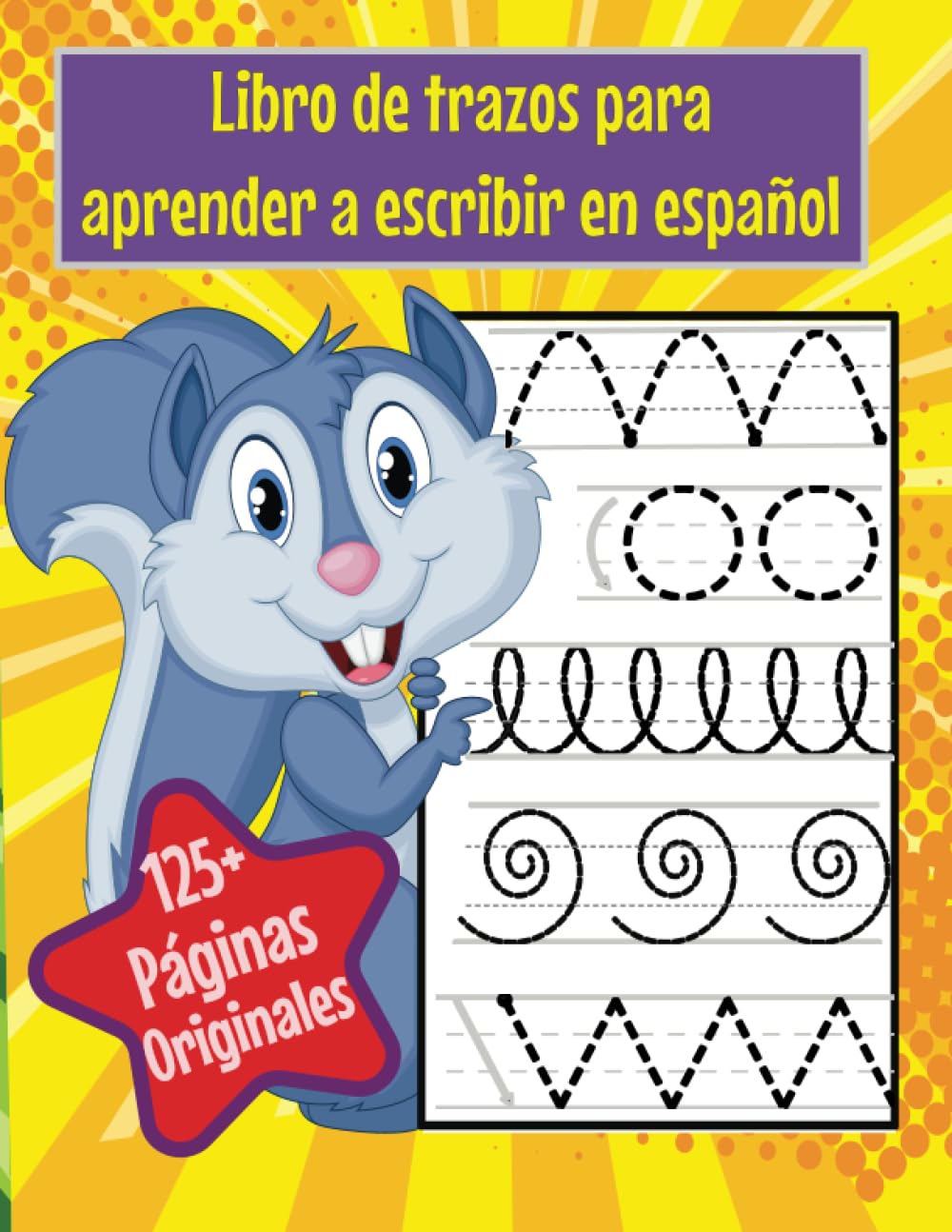 Libro De Trazos Para Aprender A Escribir En Espanol Practica ...