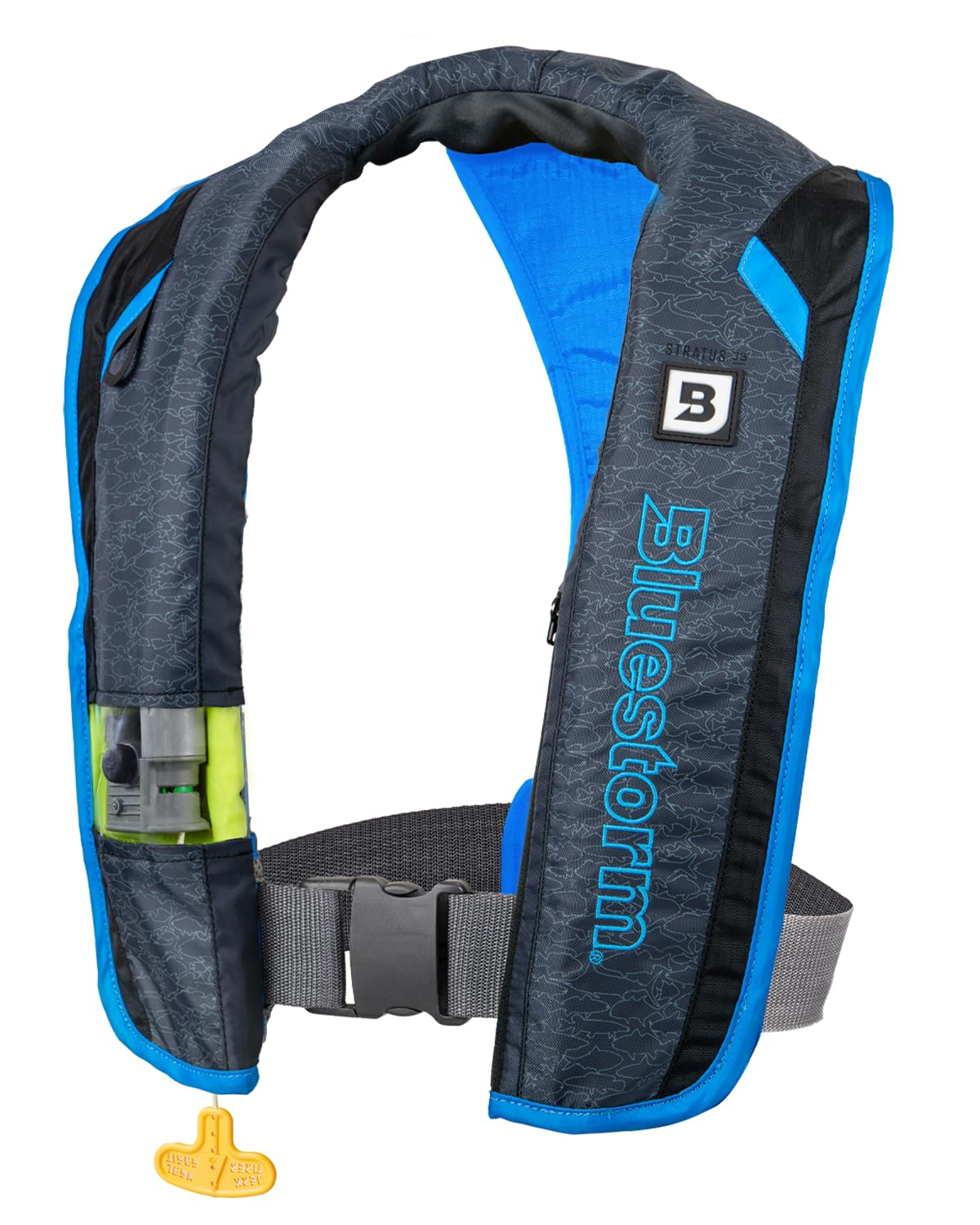 Snapklik.com : BLUESTORM Stratus 35 Inflatable Life Jacket PFD For ...