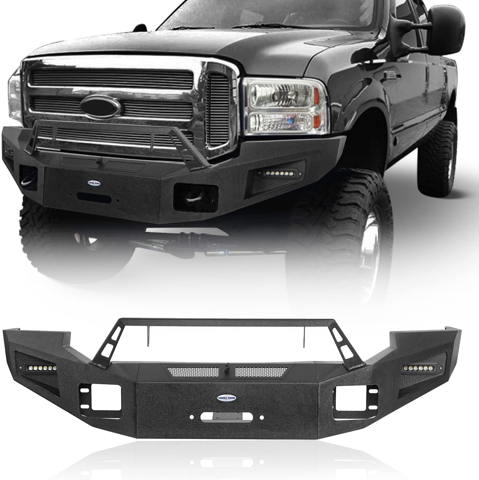 Amazon.com: Vijay Front Bumper Compatible with 2005-2006-2007 Ford F250 ...