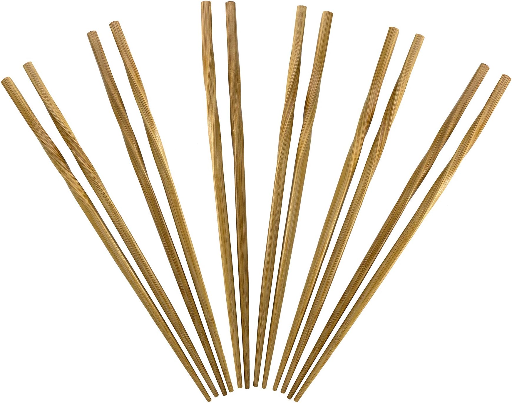 Amazon.com: Totally Bamboo Twist Reusable Bamboo Chopsticks, Set of 5 ...