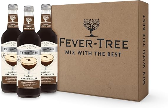 Fever-Tree Espresso Martini Cocktail Mixer Pack (3x500ml) : Amazon.co ...
