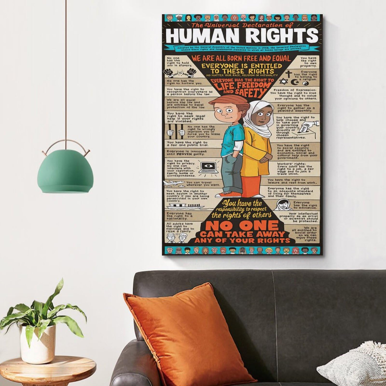Universal Declaration Of Human Rights Poster Google 2,925 Universal