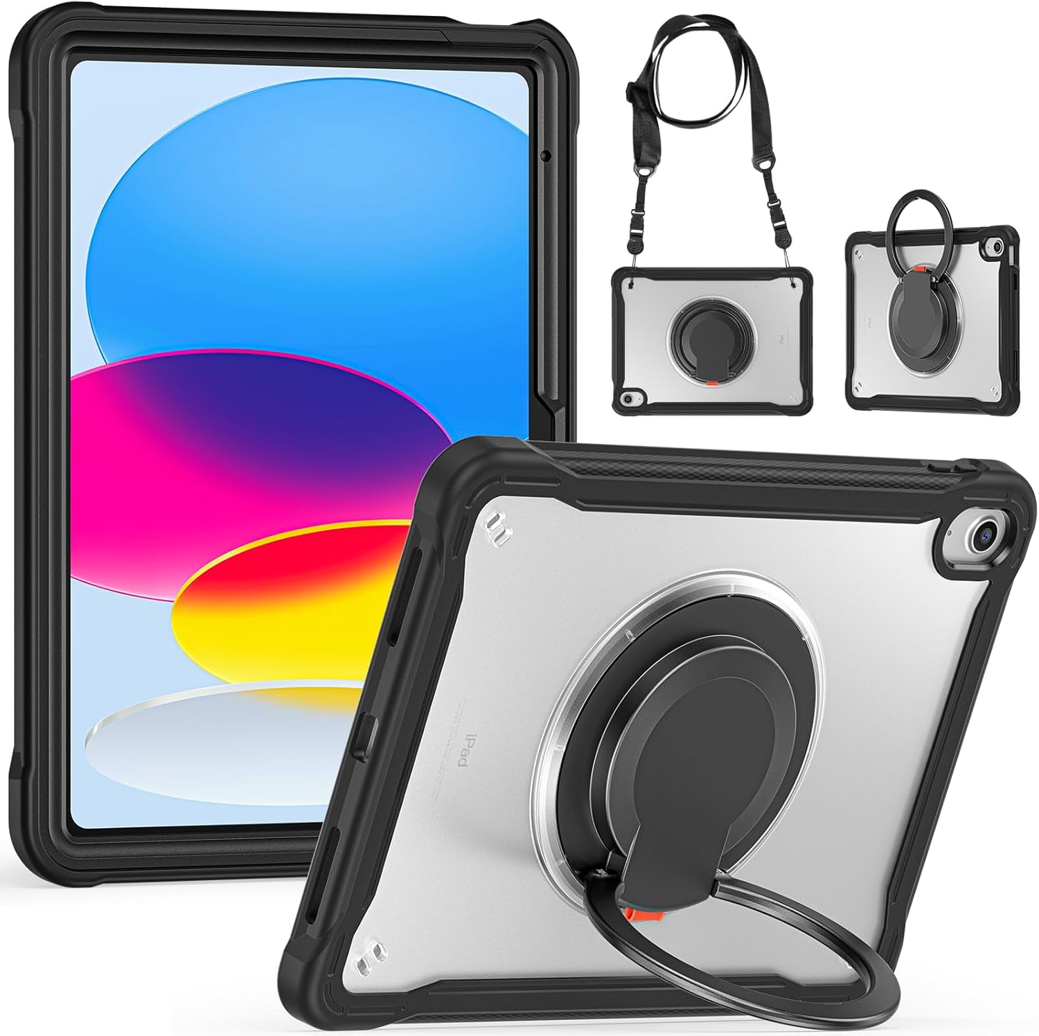 Amazon.com: SENLAN Case for iPad 10, iPad 10th Generation 2022 10.9 ...