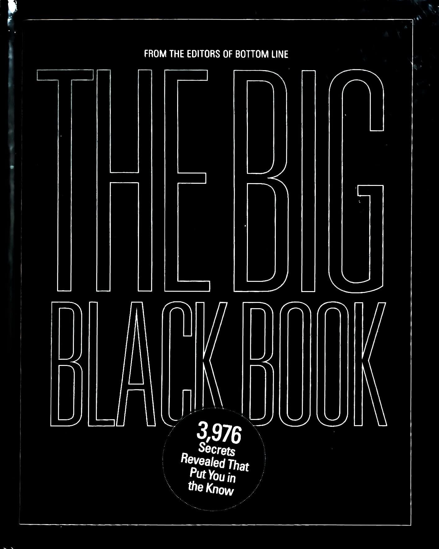 The Big Black Book—3,976 Secrets Revealed That Put You in the Know ...