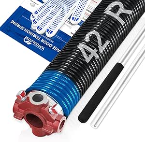 Amazon.com: YoToolGDS Right Hand Wind（Red Cone）2" Garage Door Torsion ...