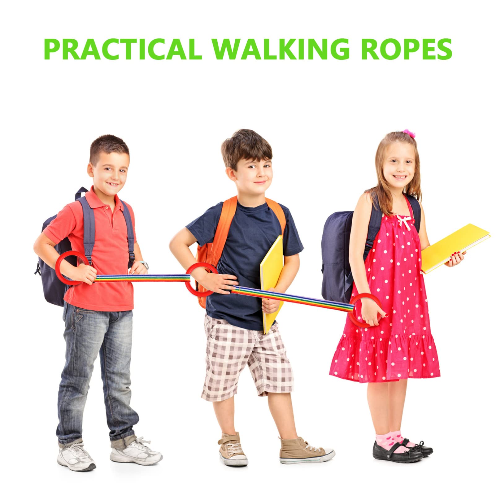 Snapklik.com : Toddmomy Walking Rope 12Pcs Walking Ropes Preschool ...