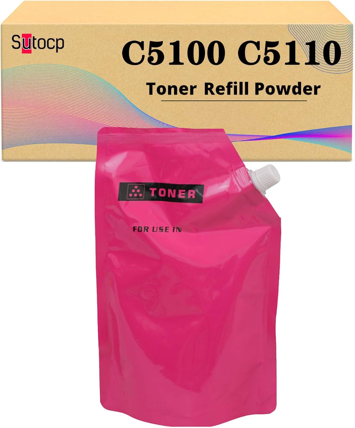 Amazon.com: SUTOCP 1000g Compatible Toner Refill Powder Replacement for ...