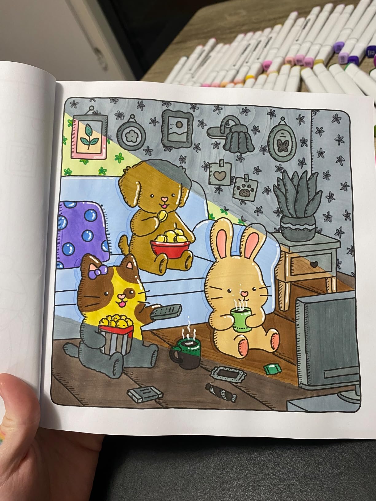 Simpleoa Alcohol Markers for Kids, Artist Graphic Markers Dual Tip Art ...