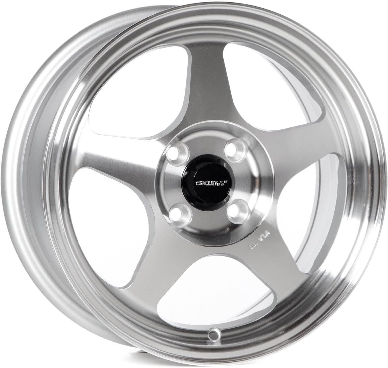 Amazon.com: Circuit Performance CP22 15×6.5 Machined Silver 4×100 ...