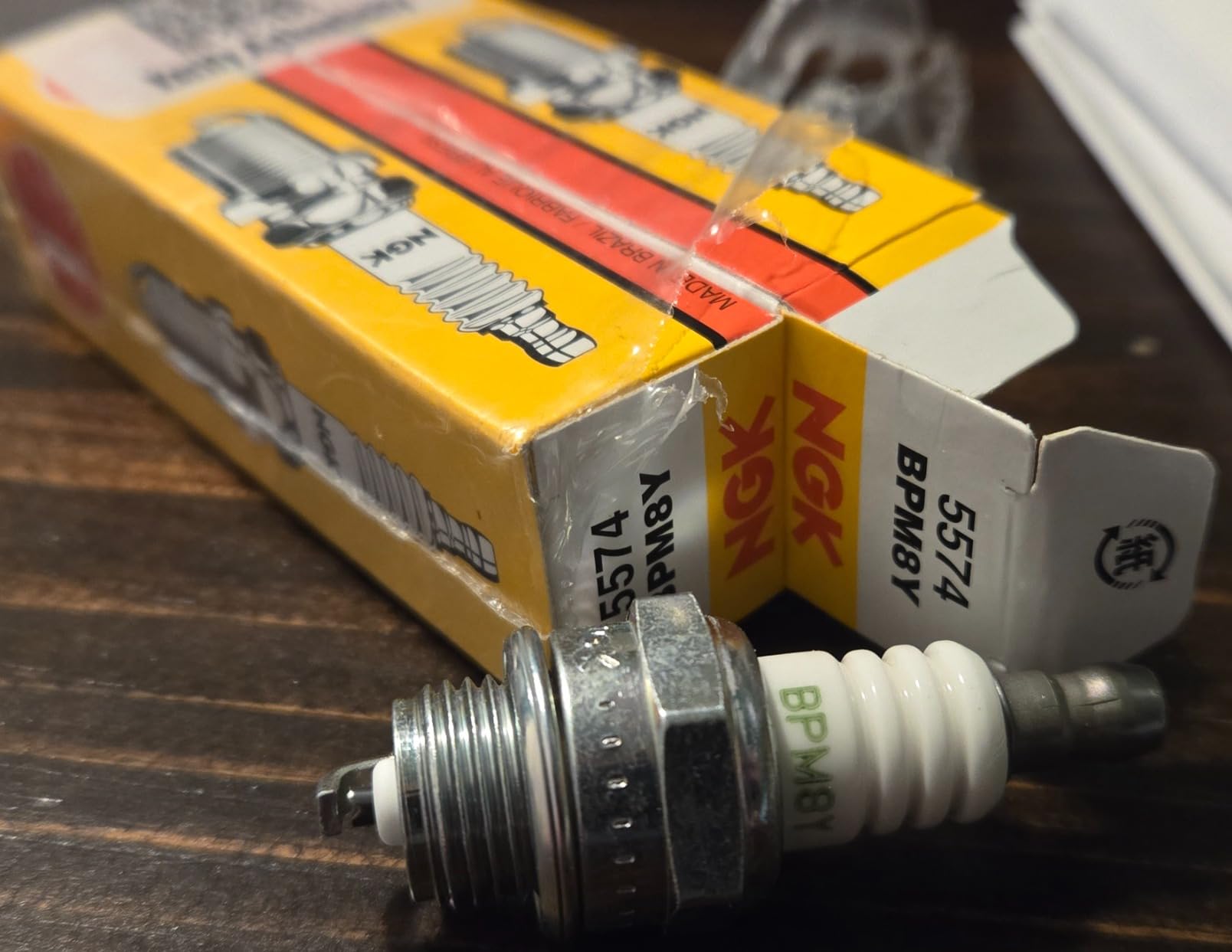Amazon.com: NGK (5574) BPM8Y Spark Plugs Individual Boxed - 2 Pack ...