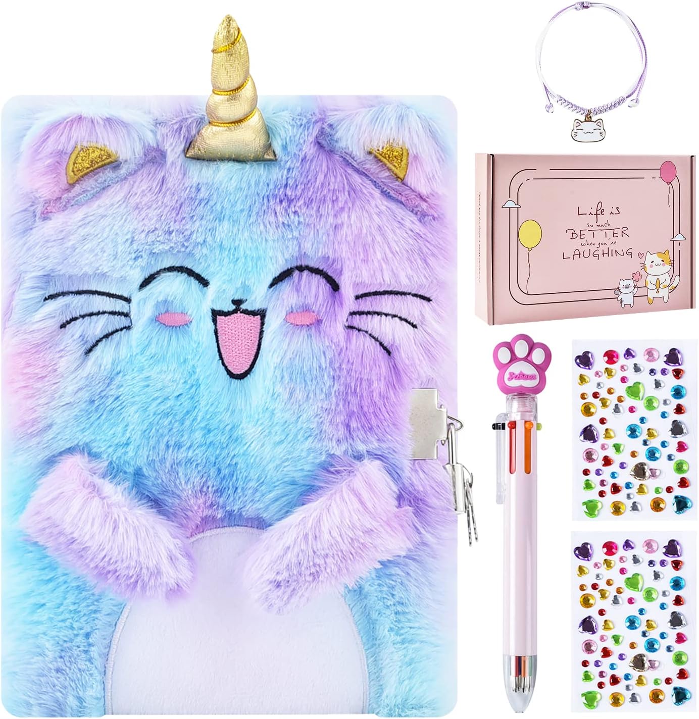 Amazon.com: Just My Style Light Up Diary, Personalized Journal With ...