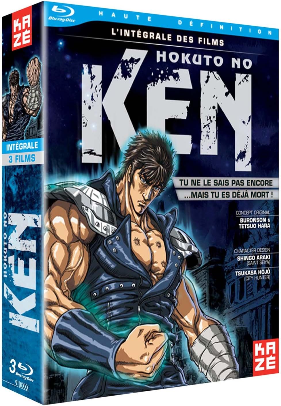 no Ken-L'intégrale des Films : L'ère de Raoh + L'héritier du Hokuto + La légende de Kenshiro ...
