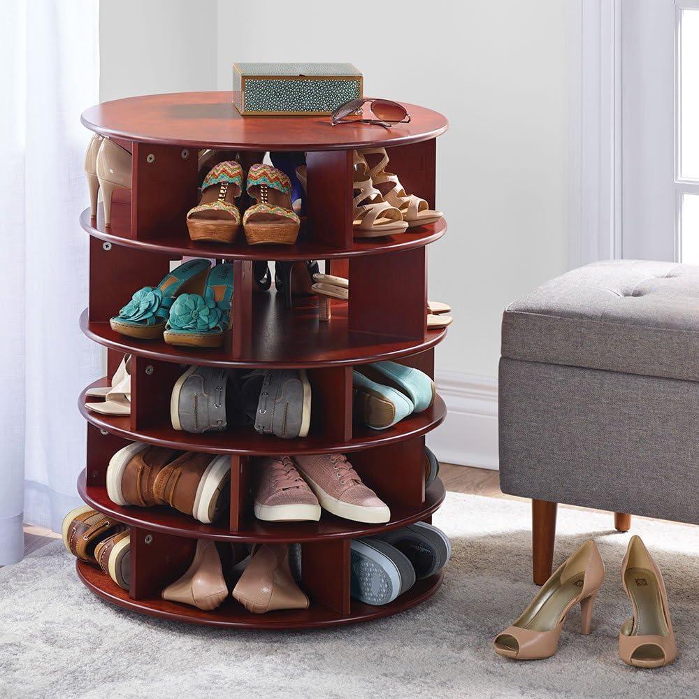 Amazon.com: Hammacher Schlemmer 25 Shoe Wood Table : Home & Kitchen