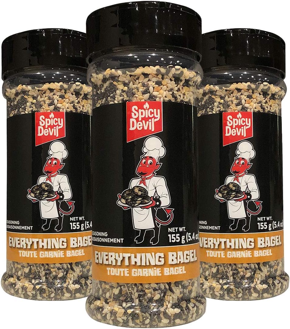 Spicy Devil Three Pack Everything Bagel Seasoning | Delicious Spice ...