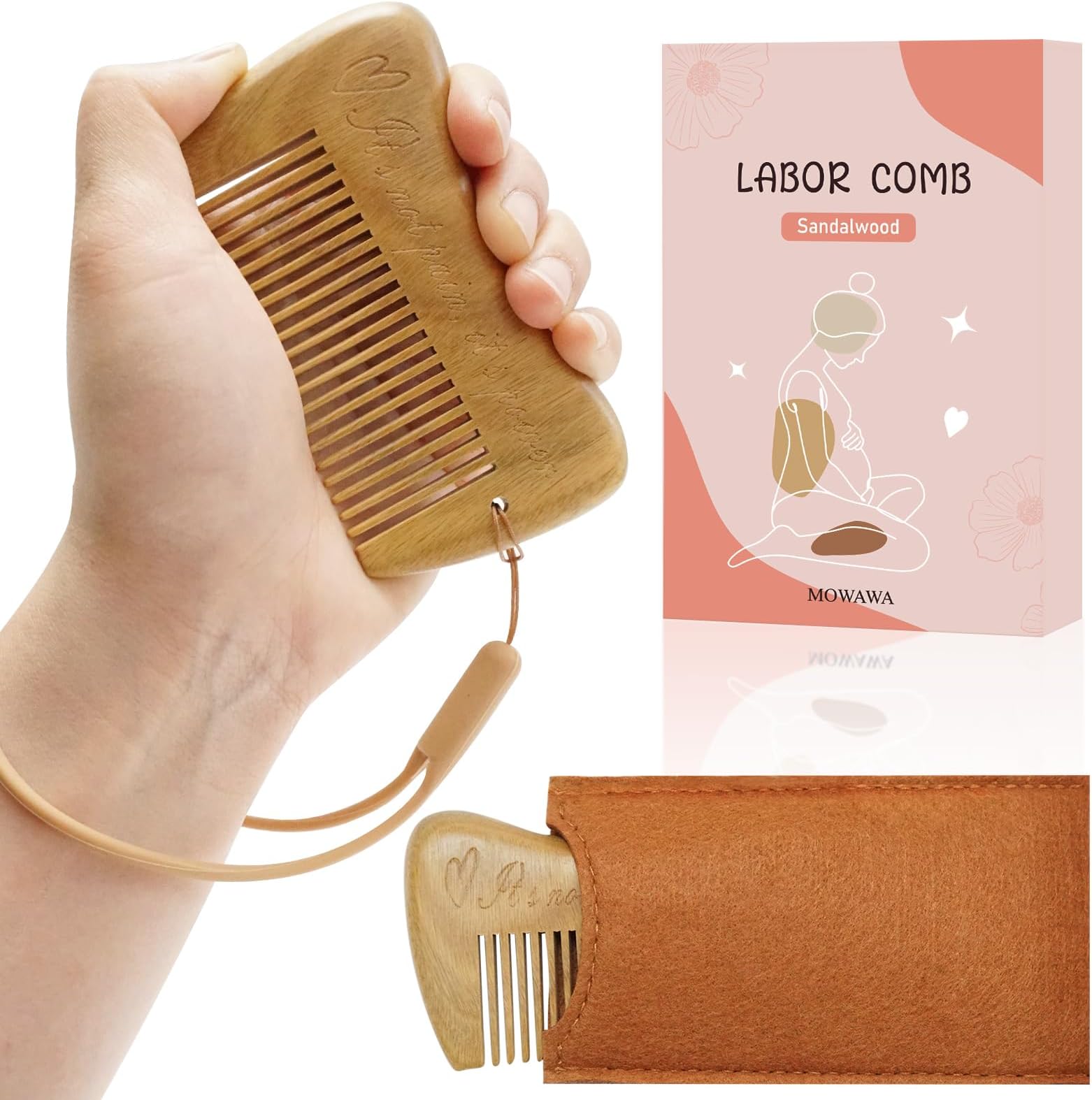 Amazon.com : Matern Birth Comb - Natural Labor Pain Management Tool ...