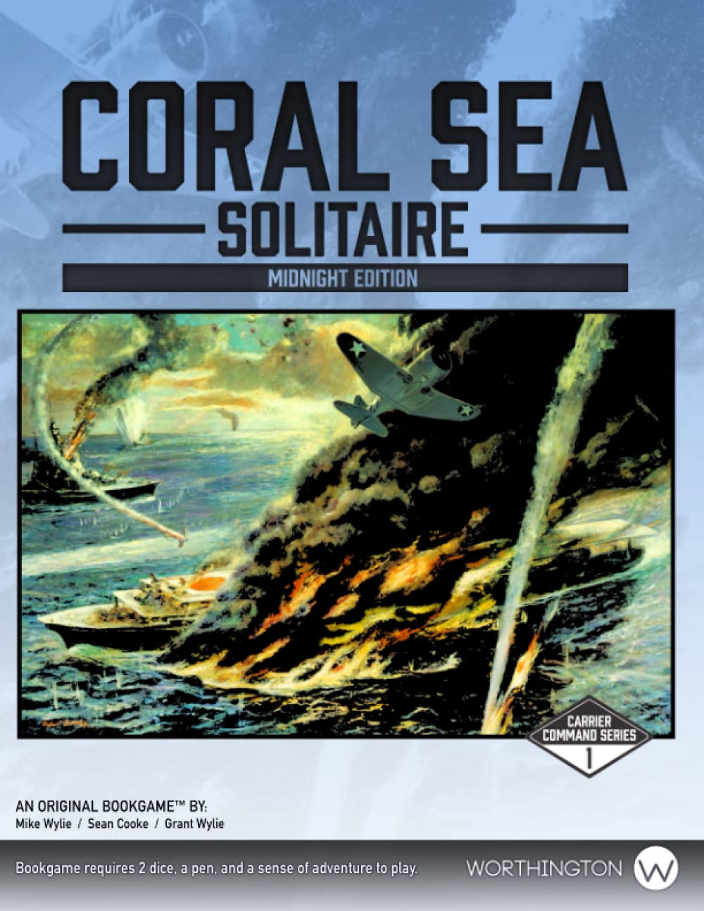 Coral Sea Solitaire Midnight Edition: An Original Bookgame (Original ...