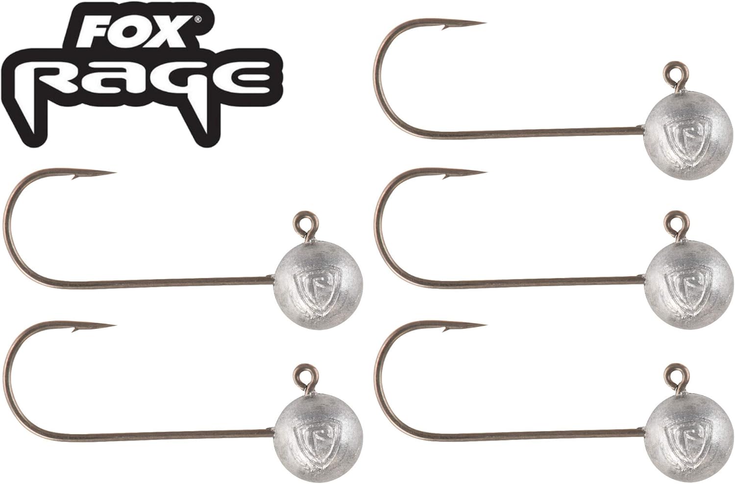 Fox Rage Pike Predator Fishing Micro Jigs with Super Sharp Hook size 2 ...