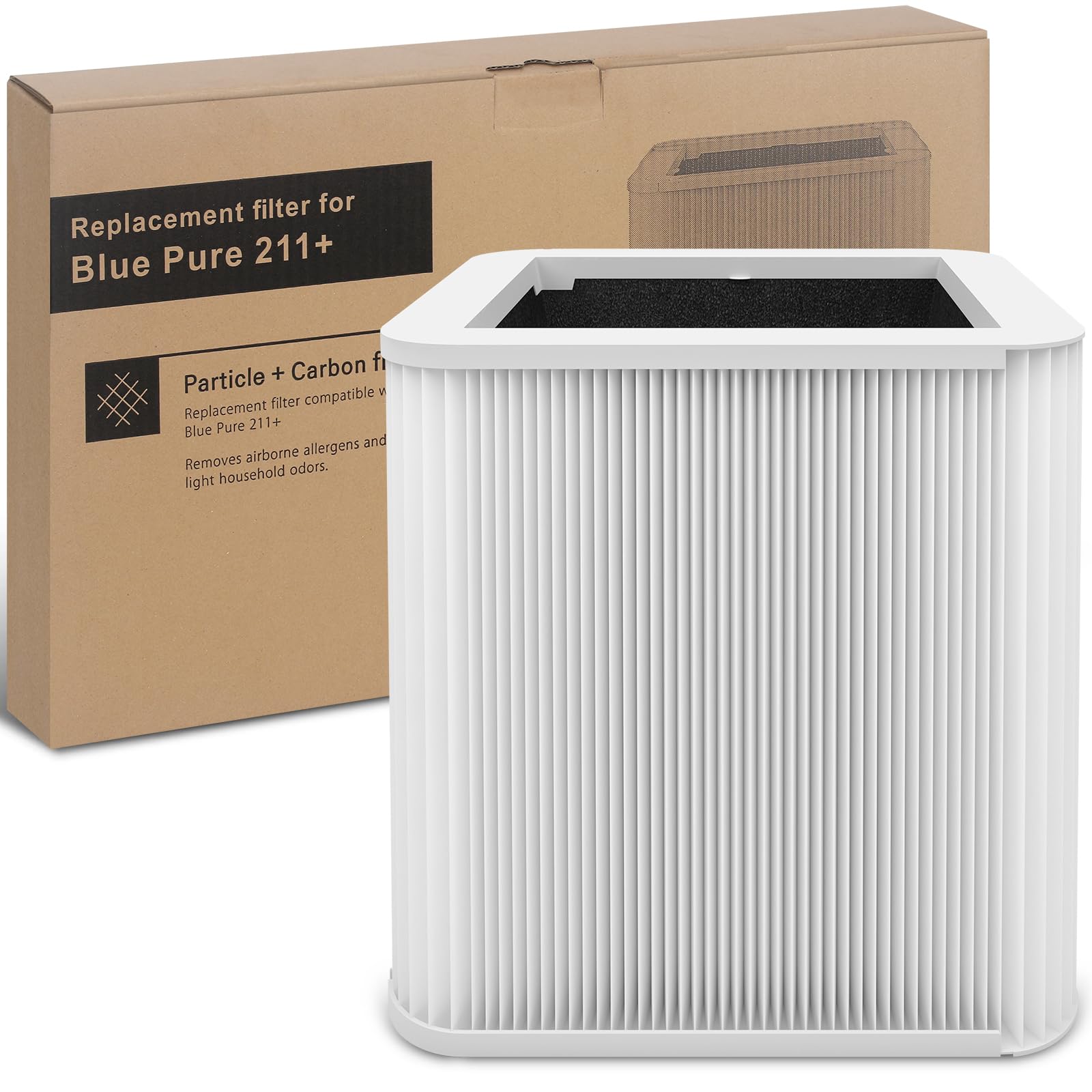 211+ Replacement Filter Compatible with Blue Pure 211 Air Purifier ...