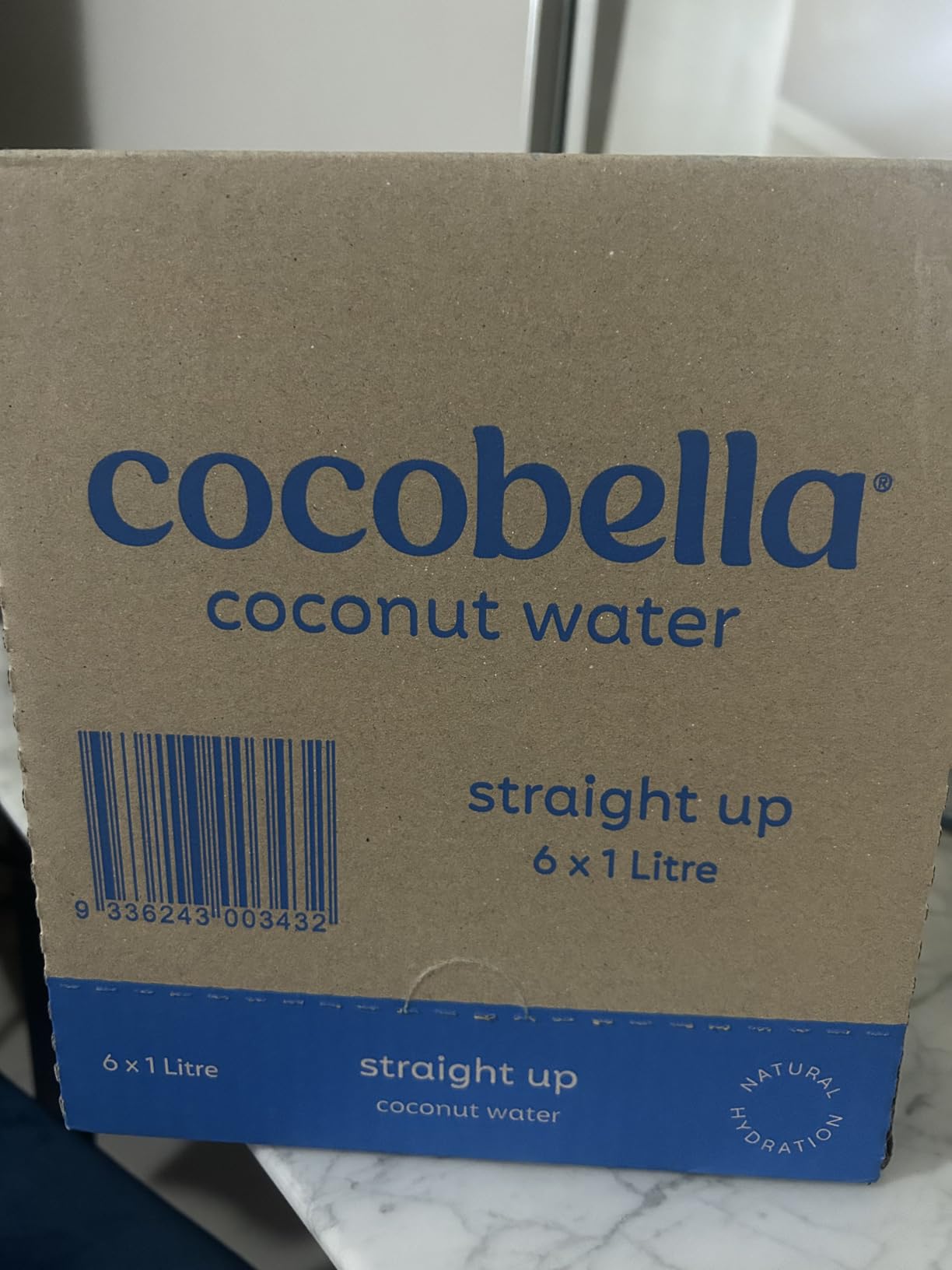 Cocobella Coconut Water Straight Up 6 X 1L : Amazon.com.au: Grocery