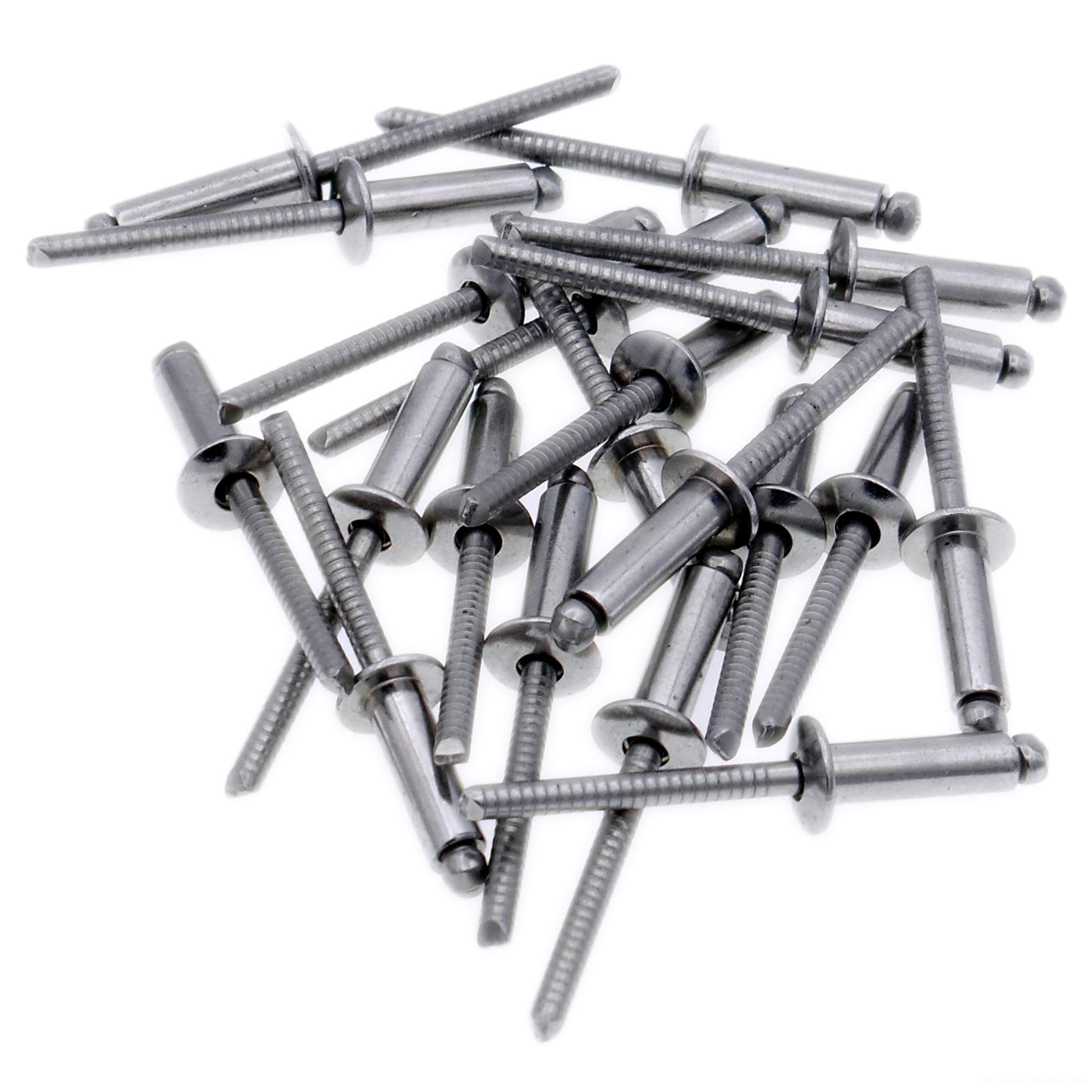 Buy M5 (5mm x 12mm) Dome Blind Rivet - Stainless Steel (A2) (Pack of 20 ...