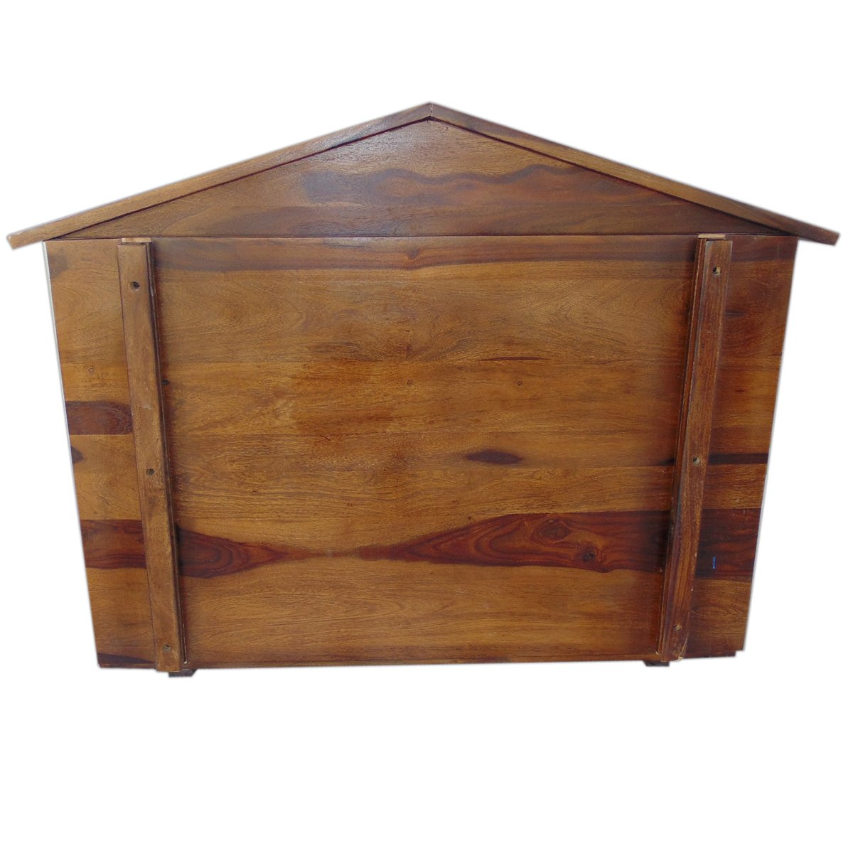 Buy NB Home Interior Brown Color Hut Shape Wooden Box Online at Low ...