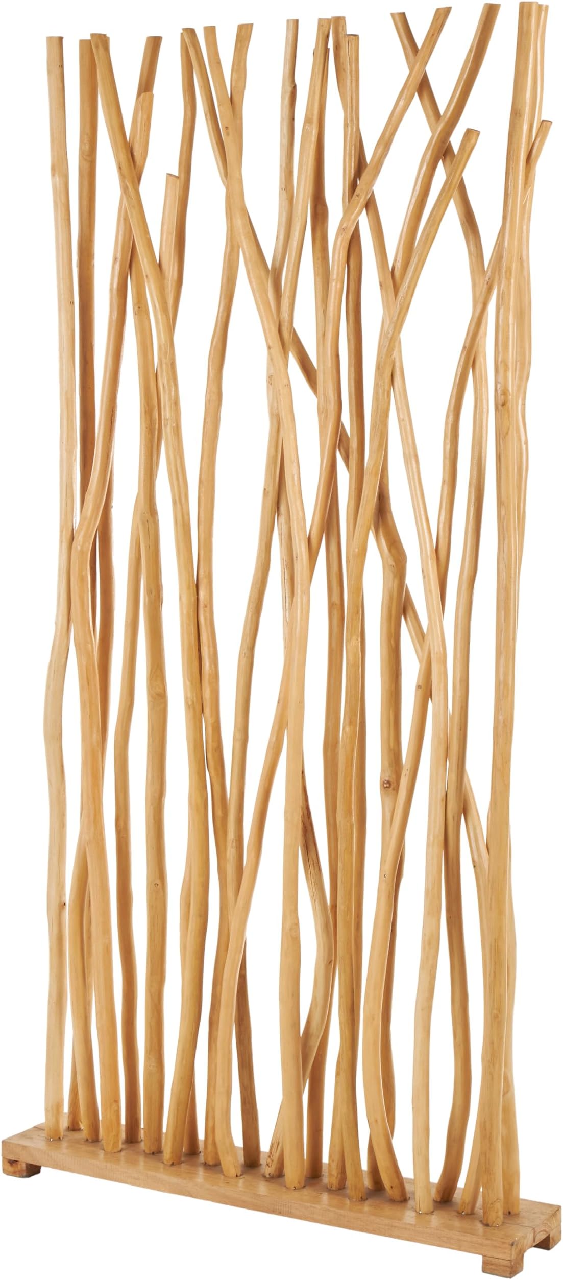 Amazon.com: Deco 79 Teak Wood Tree Handmade Partition Room Divider ...