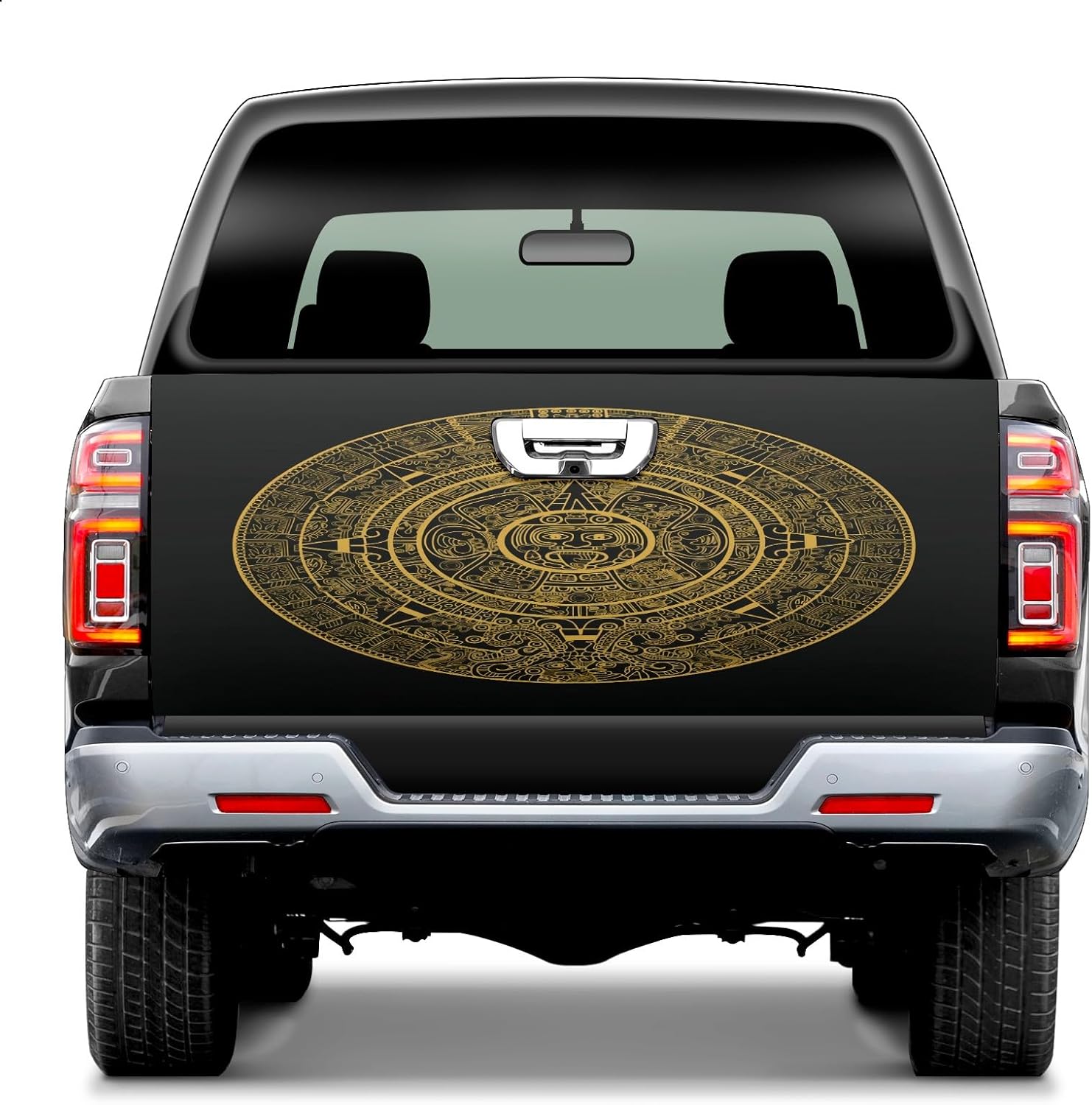 Amazon.com - Maya Aztec Calendar Truck Tailgate Wraps Vinyl Graphic ...